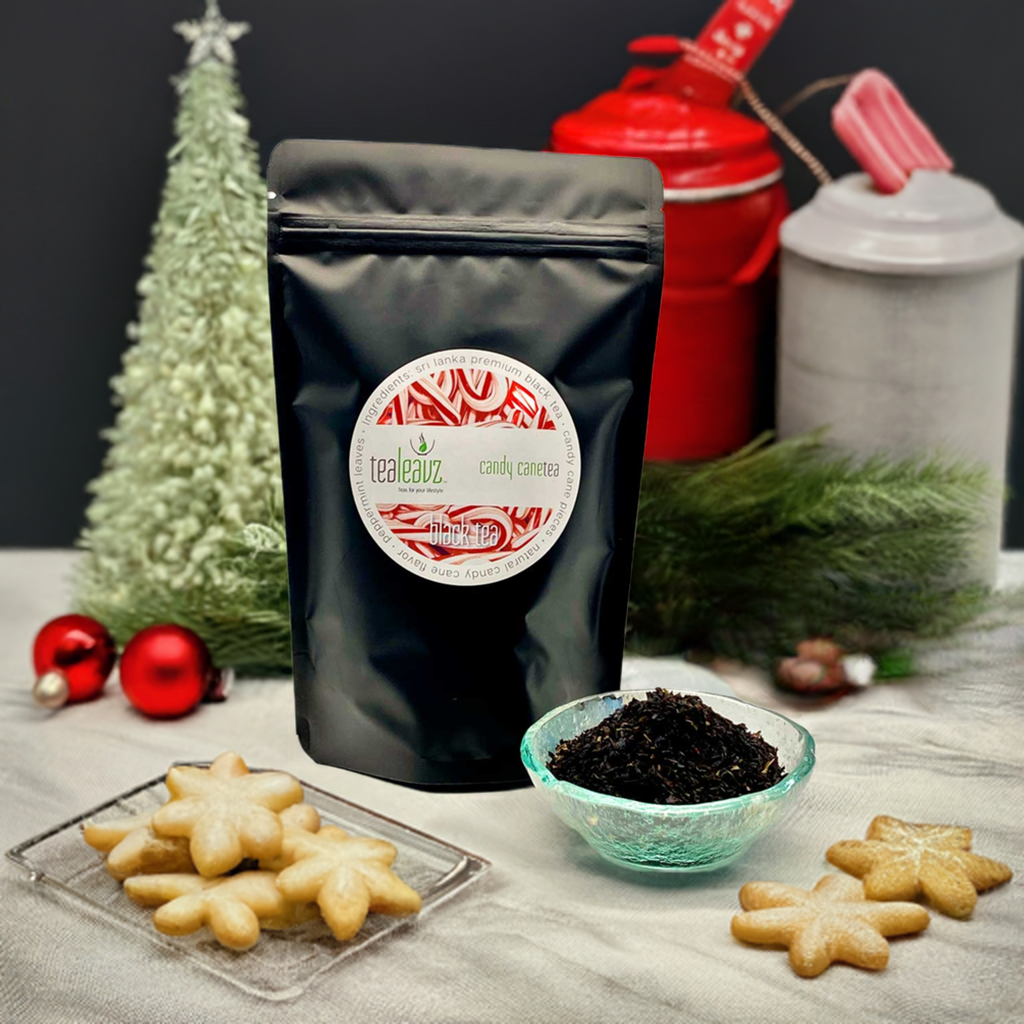 Candy Cane Lane Tea | A Seasonal Favorite Black Tea – tealeavz.com