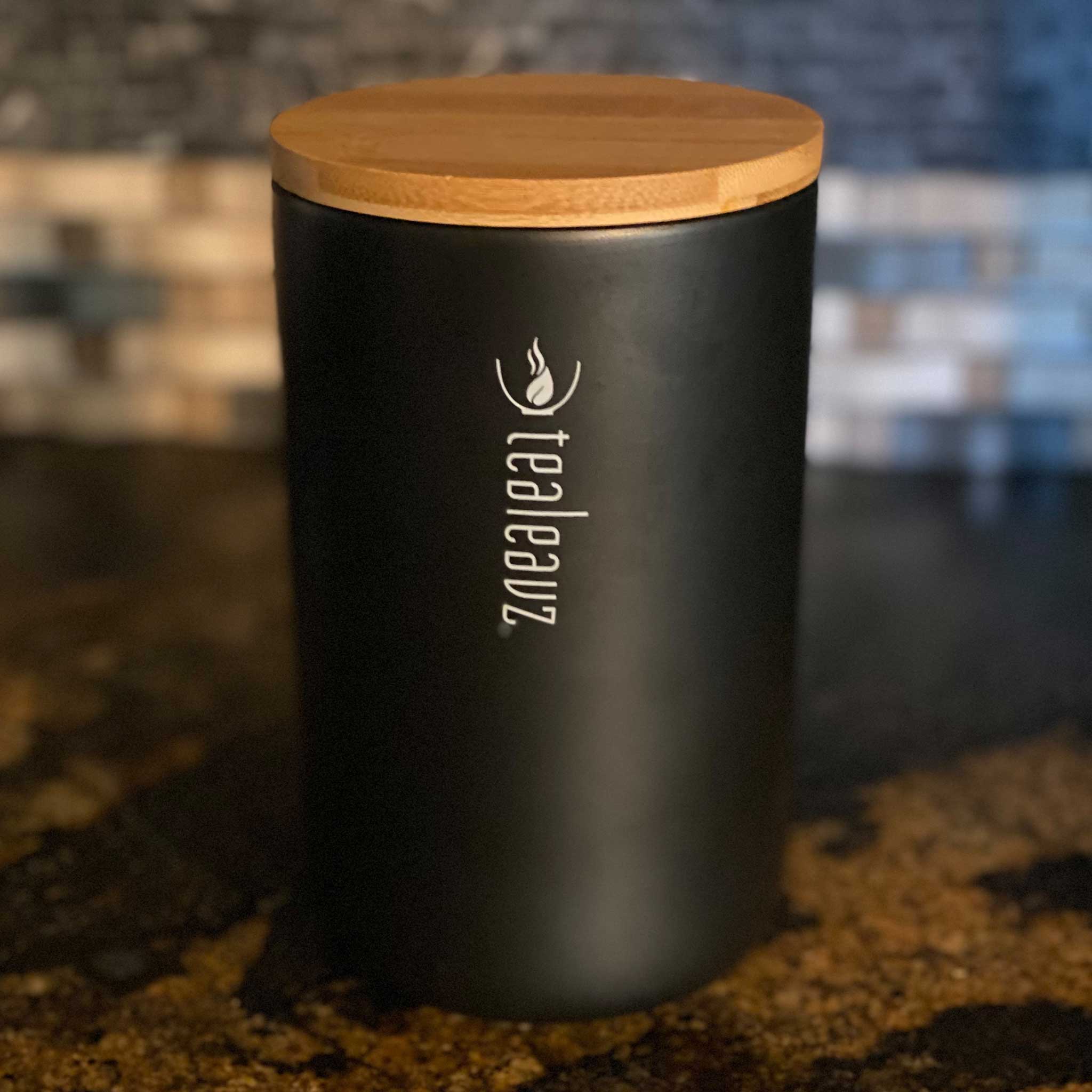Ceramic Tea Canisters | Airtight to Keep Loose Tea Fresh – tealeavz.com