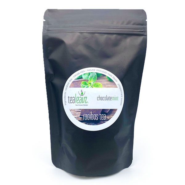Chocolate Mint Tea | Rooibos Tea – tealeavz.com