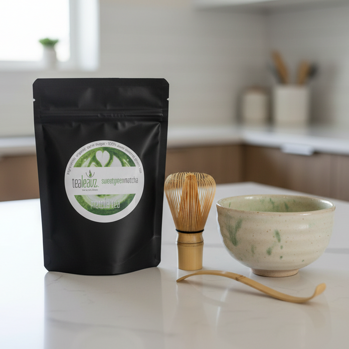 Sweet Matcha Powder | A Fusion of Flavor & Wellness – tealeavz.com